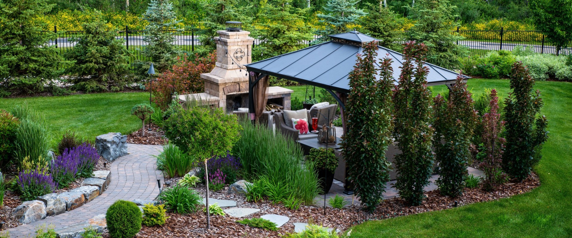 What is the purpose of landscaping?